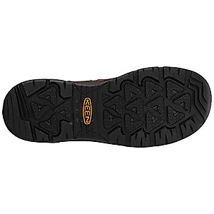 KEEN Utility Dover, Men's, Dark Earth/Black, Comp Toe, EH, WP/Insulated, 8 Inch, Work Boot (10.5 D)