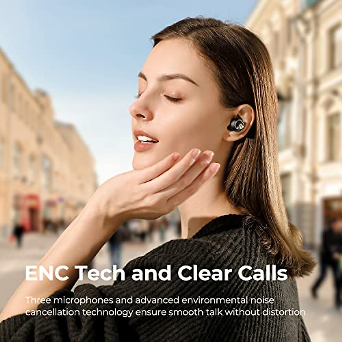 SoundPEATS Mini Pro HS Wireless Earbuds with Hi-Res Audio and LDAC Tech, Hybrid Active Noise Cancelling Bluetooth 5.2 Earphones, 6 Mics and ENC for Clear Calls, 28 Hours of Playtime, 70ms Game Mode