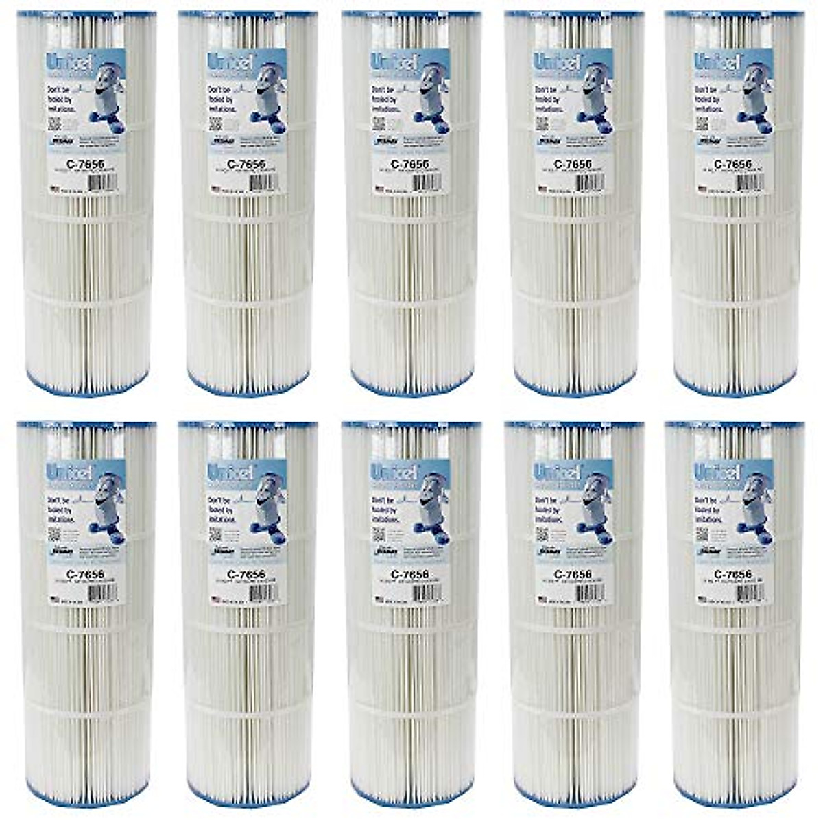 Unicel CX500RE Star Clear Replacement Swimming Pool Filter C7656 (10 Pack)