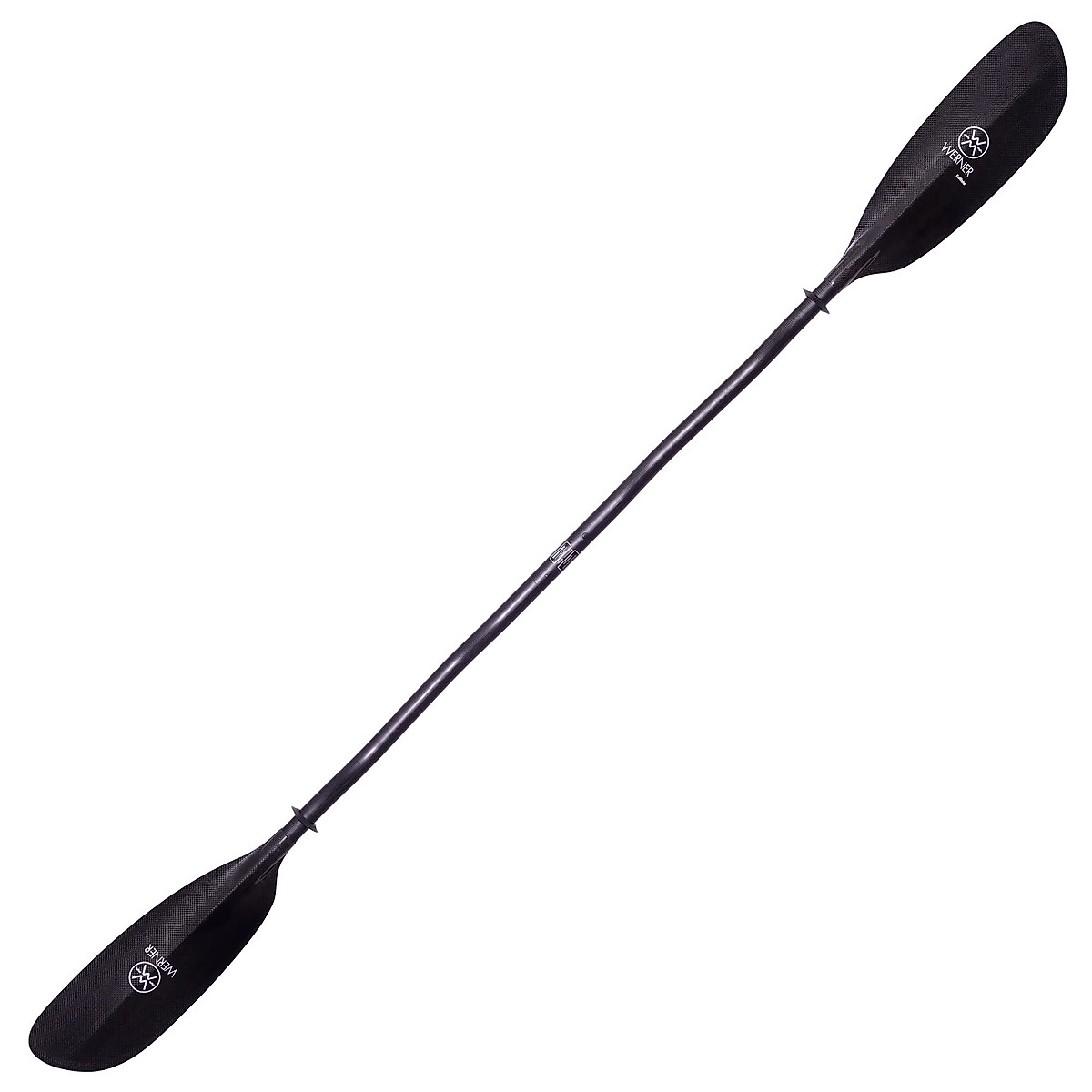 Werner Paddles Kalliste Bent 2PC STD Kayak Paddle 2020-230/Carbon