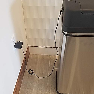 iTouchless AC Power Adapter for Automatic Sensor Trash Cans, Official and Manufacturer Certified, UL Listed, Energy Saving