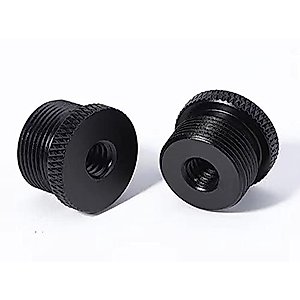 Donuts Mic Stand Adapter 5/8 to 1/4 and 1/4 to 5/8 Screw Thread Adapter Microphone to Tripod Adapter