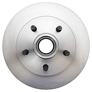TRQ Front Disc Brake Rotor Pair Set for 1995-1999 C1500 Truck / 1996-2002 Express 1500 Van / 1996-2002 Savana 1500 Van / 1992-1999 Suburban C1500 / 1995-2000 Tahoe / 1995-1999 Yukon