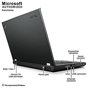 Lenovo Thinkpad T420 - Intel Core i5 2520M 8GB 320GB Windows 10 Professional (Renewed)