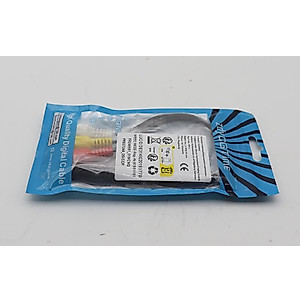 zdyCGTime Black 3.5mm Plug Male to 3 RCA Female Adaptor Audio Video Cable(25CM) (F/M))