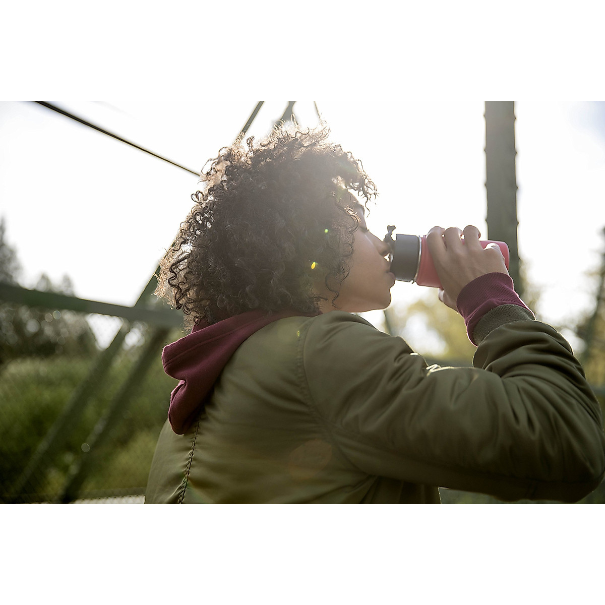 Hydro Flask Travel Coffee Flask - 16 oz, White