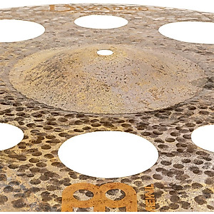 Meinl Cymbals Byzance 18" Extra Dry Thin Trash Crash — Made in Turkey — Hand Hammered B20 Bronze, 2-Year Warranty (B18EDTRC)