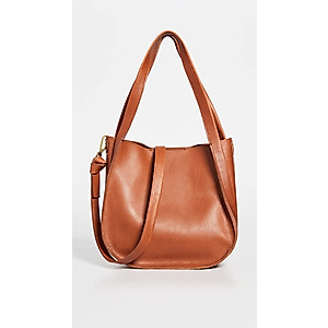 Madewell Women's The Sydney Shoulder Bag, Burnished Caramel, Brown, One Size