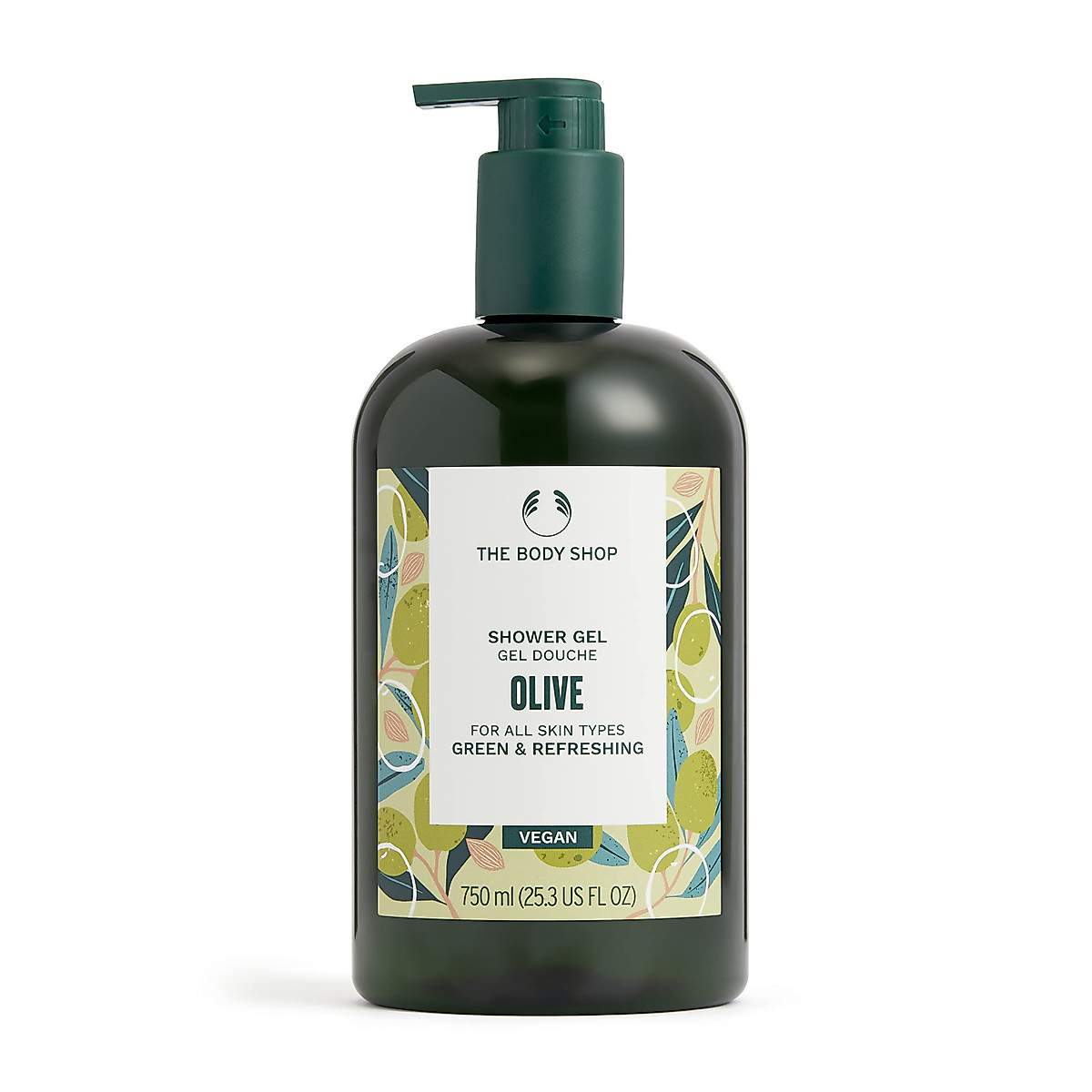 The Body Shop Olive Shower Gel, 25.3 Fl Oz