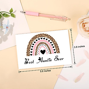 Aunt Auntie Gifts Gift Ideas from Niece, Birthday Gifts for Aunt Auntie, Best Aunt Auntie Gifts, Mothers Day Thanksgiving Christmas Unique Gifts for Aunt Auntie Basket Set of 5