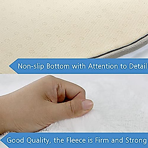 Rugs for Living Room Round Area Rug Indoor Soft Bedroom Floor Sofa Dorm Circular Carpet, Navy Blue Anchor