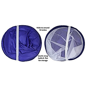 Iconikal Jumbo Folding Mesh Wind-Resistant Food Tent, 43 x 21-Inches, 2-Pack