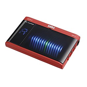 Korg GA Custom Pocket Tuner with 3D Display, Red (ELECTRO5HP73)