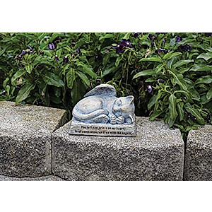 Roman Garden - Cat with Wings Garden Statue, 6H, Garden Collection, Resin and Stone, Decorative, Memorial Gift, Garden Gift, Home Outdoor Decor, Durable, Long Lasting