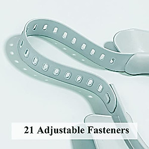 Piyl Baby Shower Cap Bath Visor Protection Silicone Adjustable Safe Shower Bathing Cap for Protector Eye Ear Shampoo Cap for Infants Toddler Baby Kids Children (Blue,6 Months-12 Years old/15.8-22.8In)