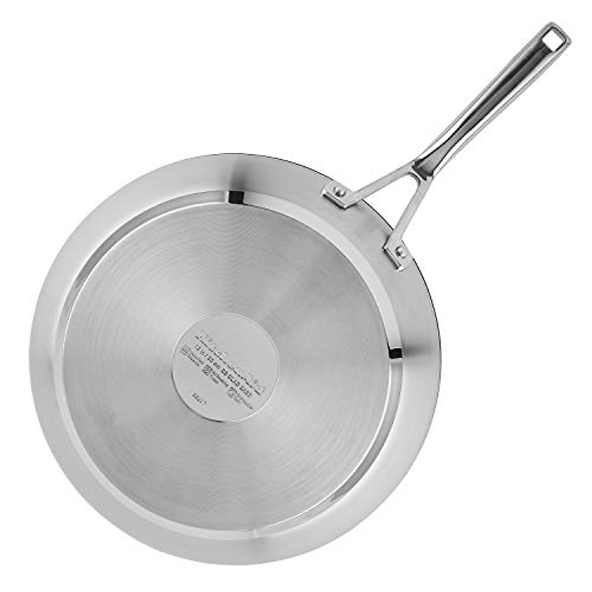 KitchenAid 3-Ply Base Brushed Stainless Steel Nonstick Fry Pan/Skillet, 12 Inch