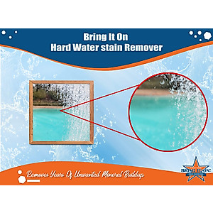 Bring It On Cleaner 4 Ounce x 3 | Shower Door Cleaner | Glass and Hard Surface Water Spot Remover