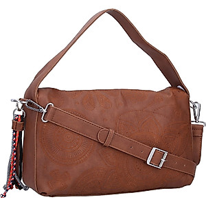 Desigual womens Hand Bag, Brown, U US