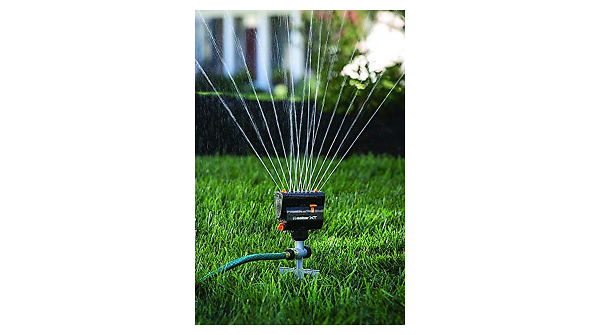 Melnor MiniMax Turbo Oscillating Sprinkler for Large Lawns