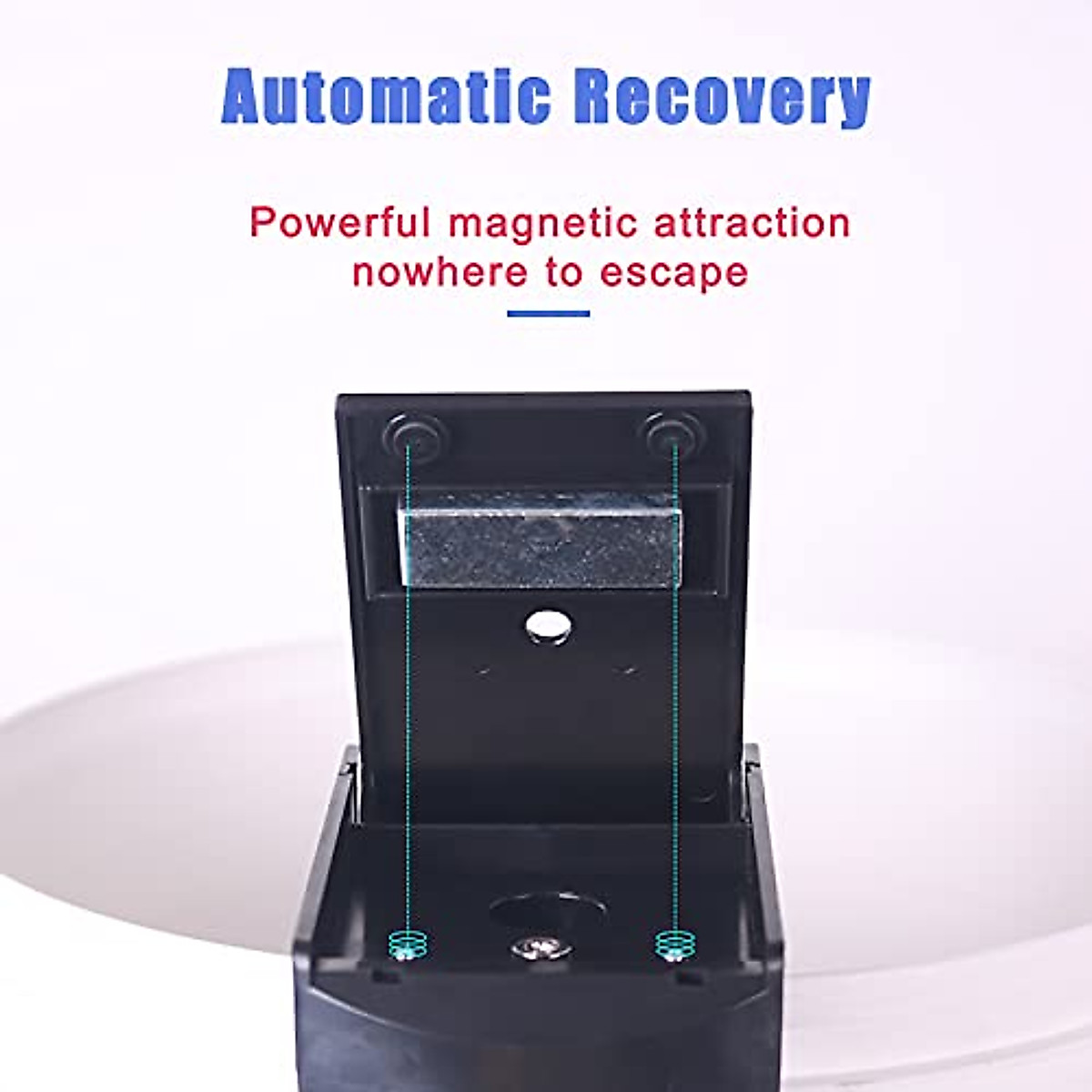 EASYTAO Mouse Trap Bucket,Walk The Plank Rat Trap Mice Traps for House,Humane Rat Trap Auto Reset,Rat Trap Bucket Spinner Ramp Included Sanitary Safe Mousetrap Catcher for Indoor Outdoor