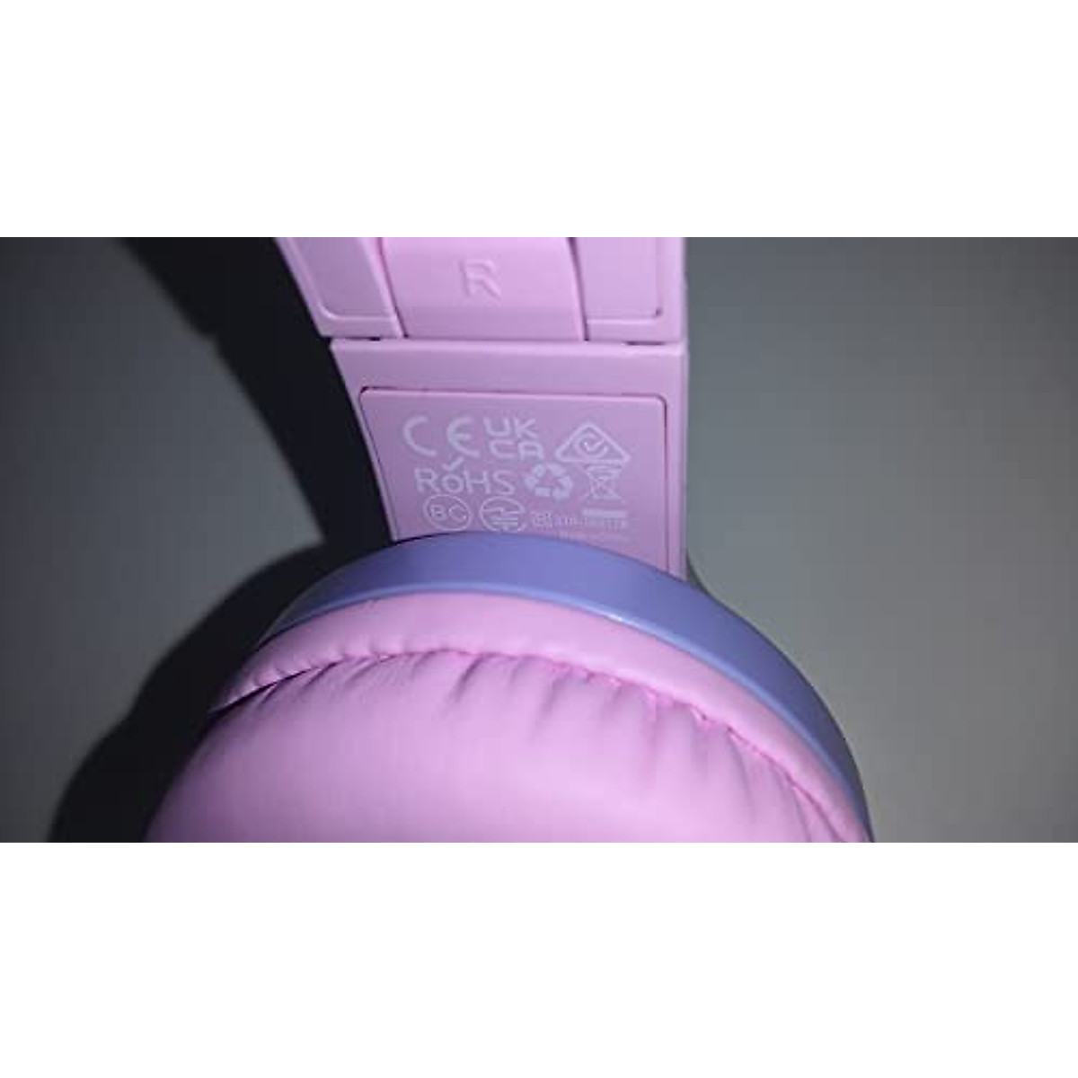 iClever BTH12 Kids Bluetooth Headphones 2 Pack,Colorful LED Lights Wireless Kids Headphones,74/85/94dB Volume Limited,55H Playtime,Bluetooth 5.2,Over Ear Headphones for iPad/Tablet/Traveling