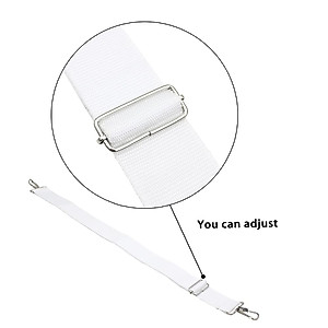 Sasuori Adjustable Nylon Parade Marching Snare Drum Sling Strap Belt Musical Instrument Accessory