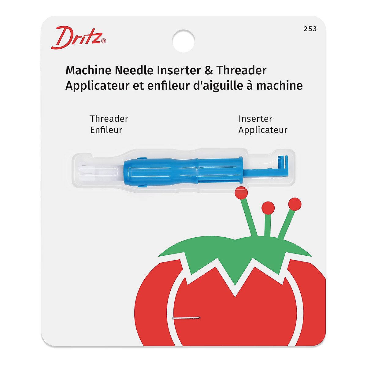 Dritz 253 Machine Needle Inserter & Threader for Sewing