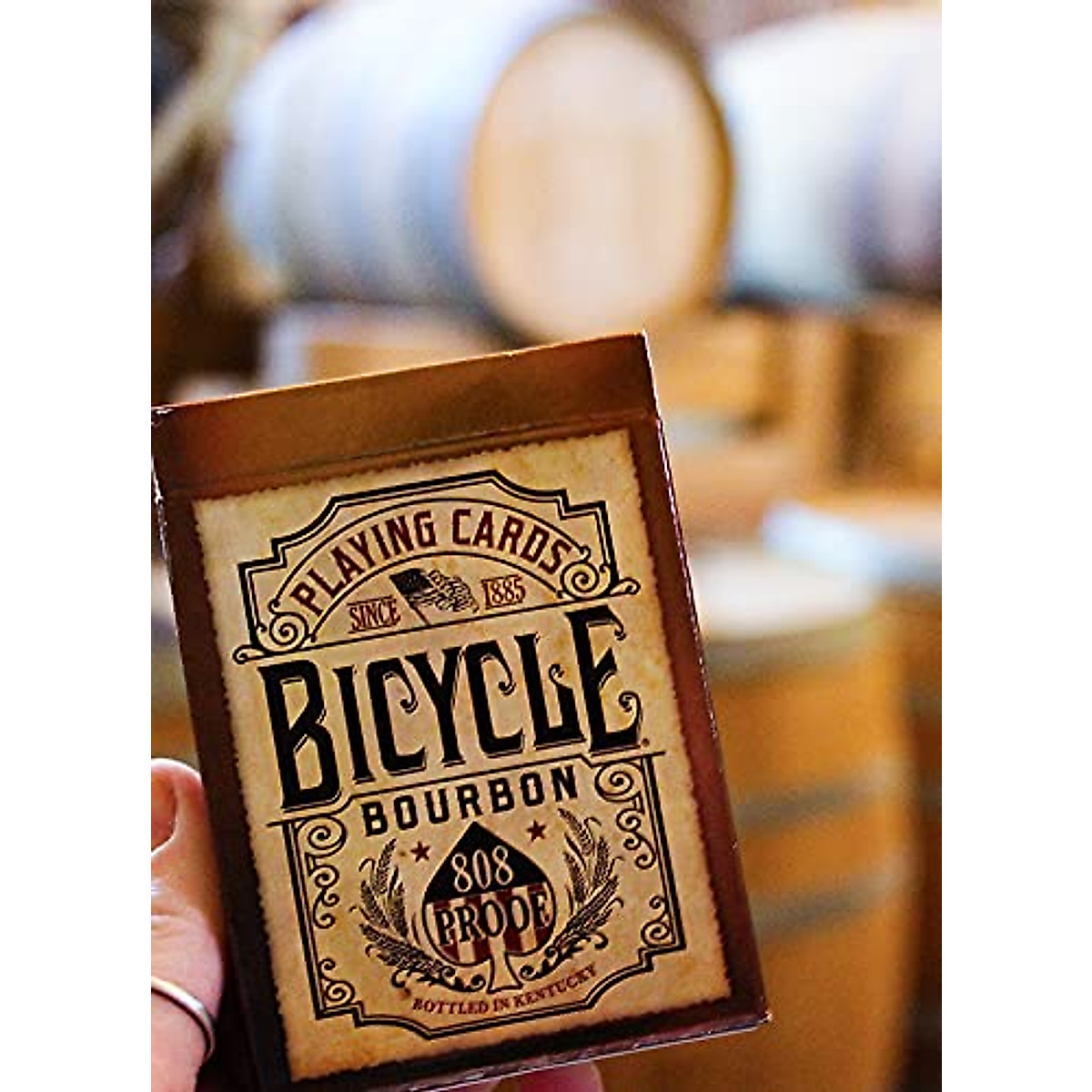 Bicycle Bourbon Playing Cards Brown'
