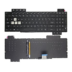 Laptop Keyboard Compatible with ASU-S TUF Gaming FX95 FX95G FX95D FX705 GL504 FX505 FX505G