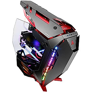 Antec Torque Black/Red Aluminum ATX Mid Tower Computer Case/Winner of iF Design Award 2019