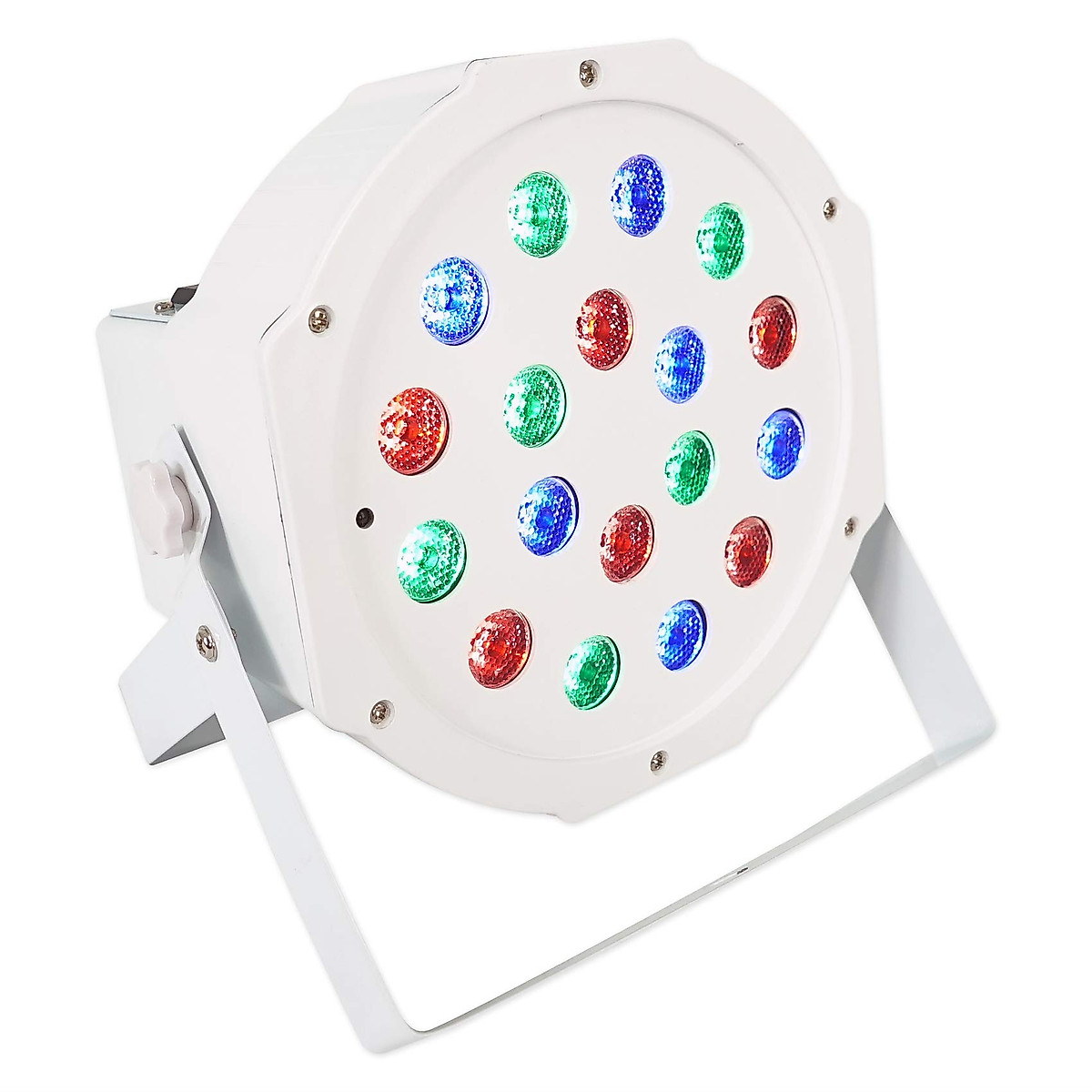 RockvilIe BATTERY PAR 50 White Church Stage Design Rechargeable Wash Up-Light