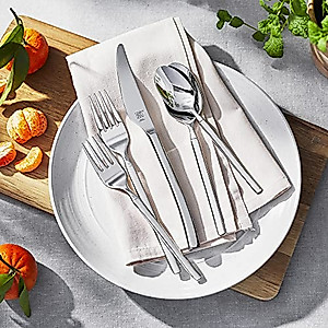 ZWILLING Premier Series Opus 45-Piece Stainless Steel Flatware Set - Made with Special Formula Steel Perfected for Almost 300 Years, Dishwasher Safe, Service for 8