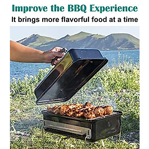 EasiBBQ Stainless Steel Flavorizer Bar for Weber 1141001 Go-Anywhere Gas Grill, Replacement for Weber 9201