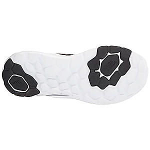 New Balance Women's Fresh Foam Roav V2 Sneaker, Black/White/Copper Metallic, 8