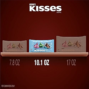 HERSHEY'S KISSES Milk Chocolate Treats, Easter Candy, 10.1 oz Bag