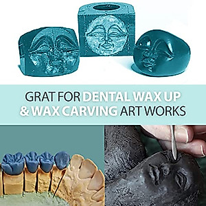 SURGICAL ONLINE Metal Spatula 5 pcs Set Kit Tools - Stainless Steel Double-Sided Tools, High Mirror Finish, Built-in Finger Grips.