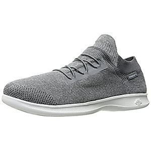 Skechers Performance Women's Go Step Lite-Effortless Walking Shoe,Gray,7.5 M US