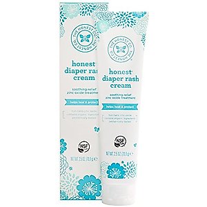 Honest Diaper Rash Cream, 2.5 Ounce
