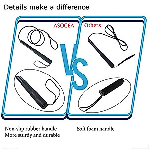 ASOCEA Dog Extendable Teaser Wand Pet Flirt Stick Pole Puppy Chasing Tail Interactive Toy for Small Medium Large Dogs Training Playing Exercise