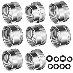 Uonlytech 8pcs Faucet Adapters Water Purifier Faucet Adapters Kitchen Aerators Adapters Faucet To Hose Adapters