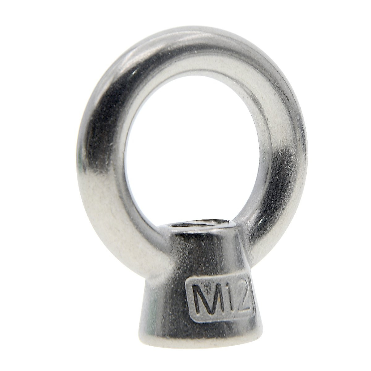 Saim M12 Eye Nut Female Thread Lifting Ring Eye Bolt Stainless Steel Screw Bolt 2Pcs