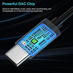 ACAGET USB C Headphones, Wired Earphones for Galaxy S21 Ultra S22 S23 Plus iPhone 15 Pro Max USB Type C Headphone with Microphone HiFi Stereo USB C Earbuds for Samsung Galaxy S20 FE A53 A54 5G Black