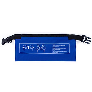 Premium Waterproof Bag/Roll Top Dry Bag - Perfect for Kayaking/Boating/Canoeing/Fishing/Rafting/Swimming/Camping/Snowboarding Crafted by Montem (Blue, 10L)