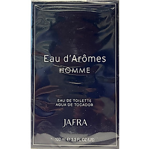 JAFRA EAU D' AROMES HOMME EAU DE TOILLETE 100 ML 3.3 FL. OZ. PERFUME PARA HOMBRE EAU D' AROMES HOMME.