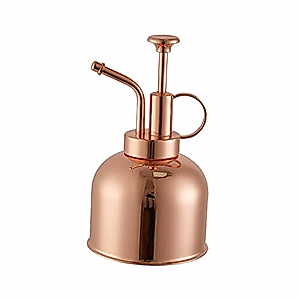 HANABASS 1PC Stainless Steel Sprinkling Can small plant watering cans for pump spray bottle spray bottles for plants Gardening Watering Pot rose gold 304 stainless steel hand pressure