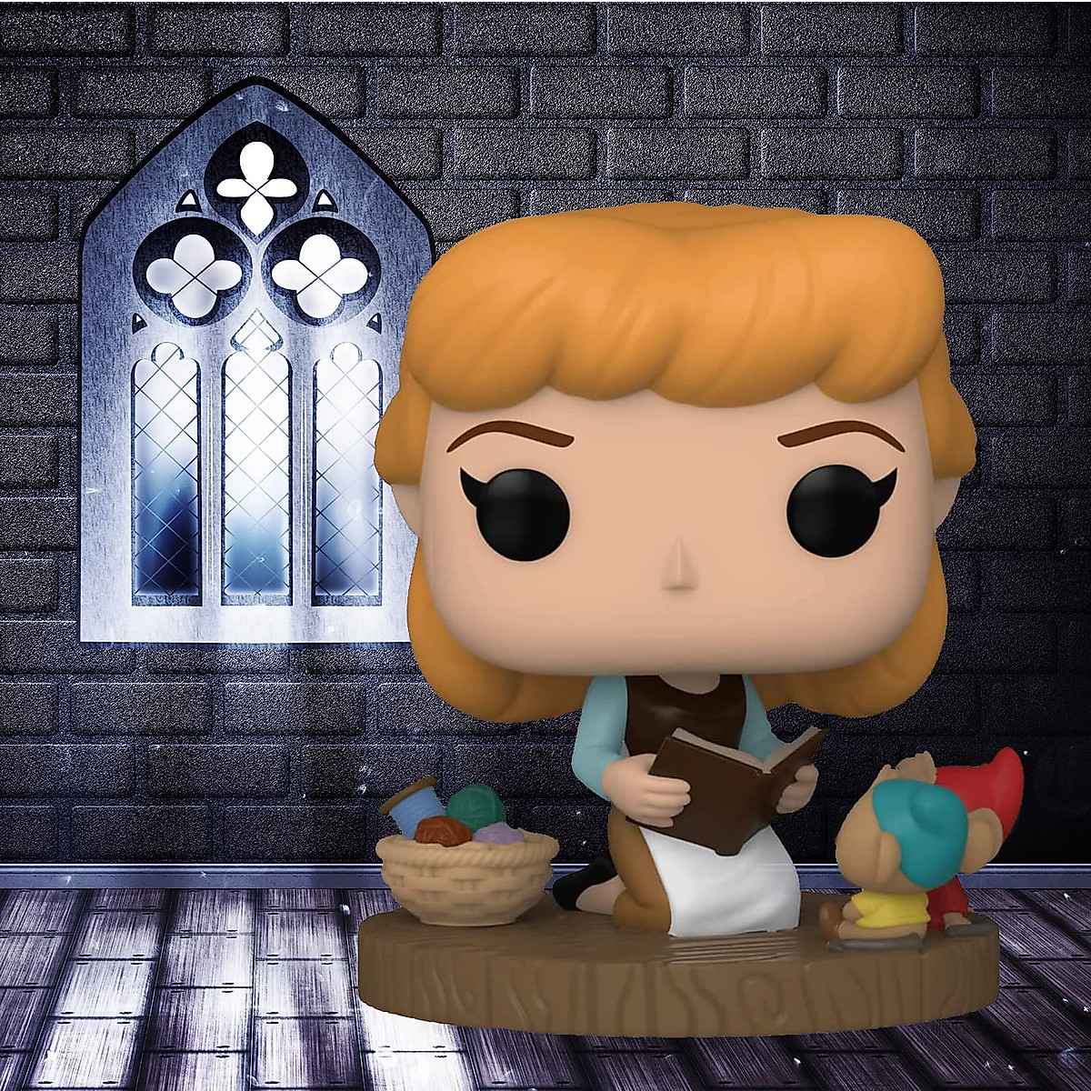 Visit the Funko Store Cinderella Pop Storage Protector Bundle - Figurine 3.75 Inch Classic Character Ultimate Princess Collection with PET Clear Plastic Case for Collectible Vinyl Figures