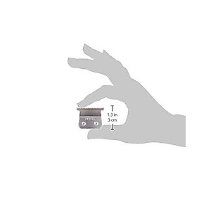 Andis 04120 Superliner Replacement Carbon Steel Trimmer T-Blade, Gray