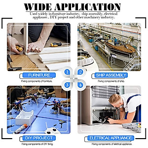 QLOUNI 200pcs M3 M4 M5 M6 M8 Allen Head Socket Hex Grub Screw Set Cup Point Assortment Kit (Metric, 304 Stainless Steel)