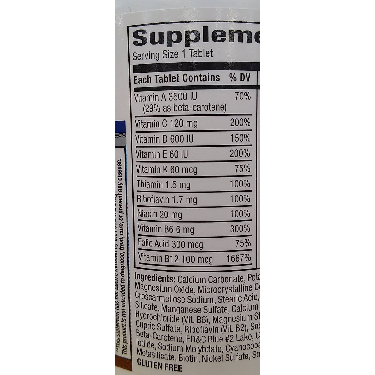 Equate - Complete Ultra Men's Health, 100 Tablets