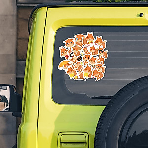 GOLEEX 20 Pack Pcs Squirrel Sticker Cute Animal Waterproof Vinyl Stickers Decals Item for Adults Kids Boys Journaling Diary Water Bottle Phone Computer Accessories Birthday Gifts